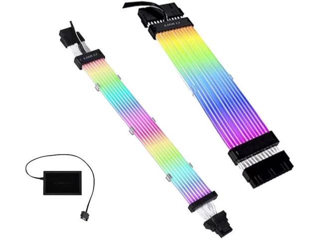 LIAN-LI STRIMER PLUS V2 24 Pin and STRIMER PLUS V2 12VHPWR (12+4 pins ...