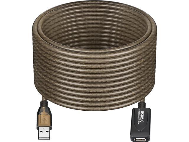 30FT USB Extension Cable, GGMTY USB 2.0 Type A Male to A Female Active ...
