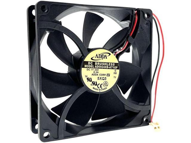 ADDA AD0924XB-A71GP 92mm 9225 DC 24V 4000RPM High Speed Air Flow Server Cooling Fan,92X92X25mm ...