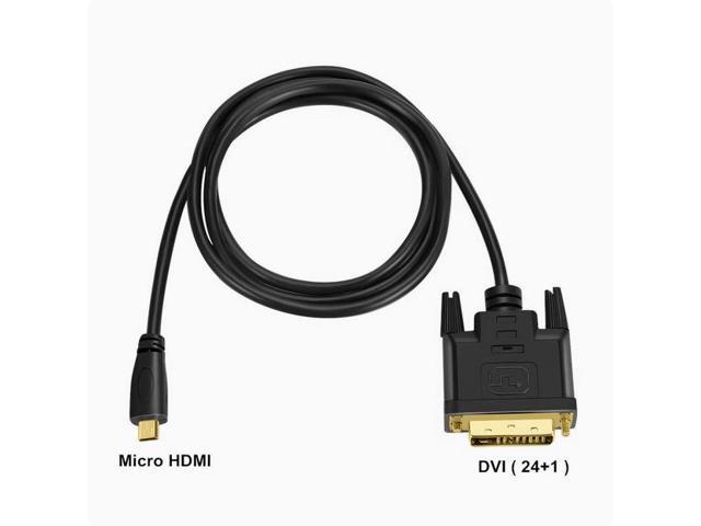 Micro HDMI to DVI hdmi to dvi Interconversion port HD data transmission ...