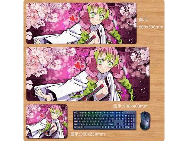 Anime Demon Slayer Kanroji Mitsuri mouse pad Extended Gaming Mouse Pad ...