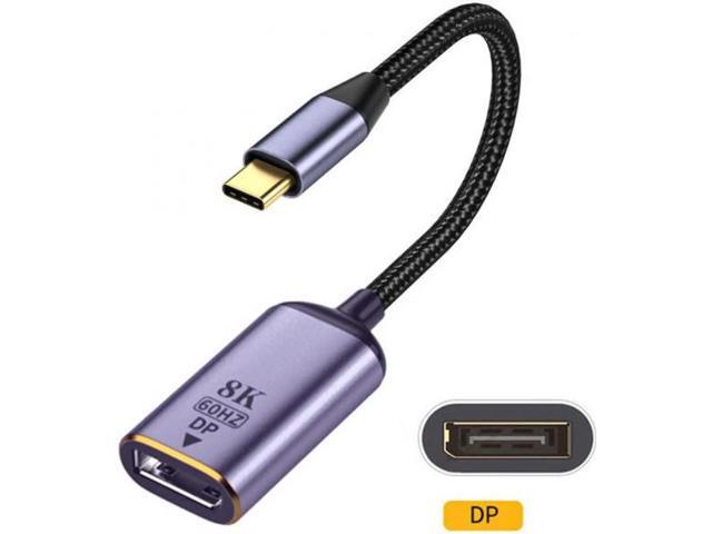 USB4 USB-C Type-C Source to Displayport DP Female Cable Display 8K 60HZ ...