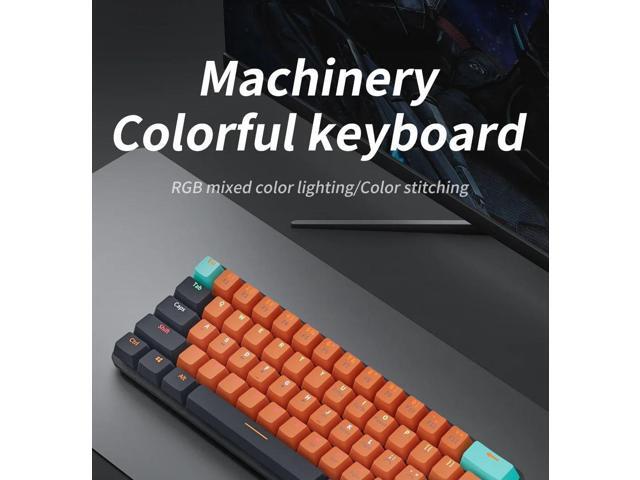 MUCAI MKA610 USB Mini Mechanical Gaming Wired Keyboard Red S - Newegg.com