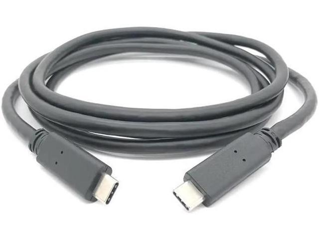 Gen1/Gen2 100W 5A CM-CM cable 6Ft genuine USB 3.2 Type-C male to male ...