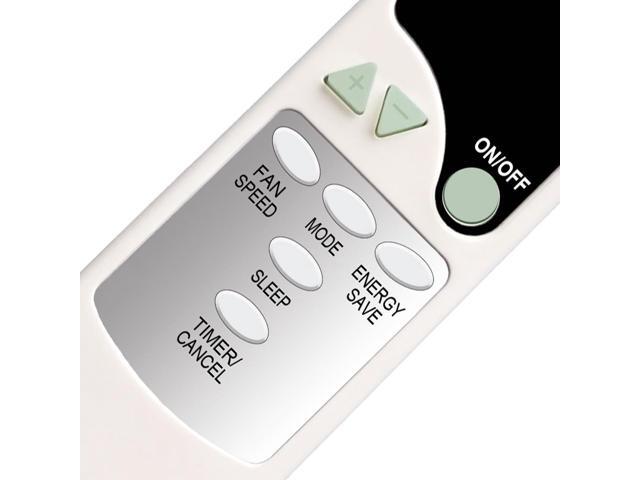 Replacement for Daewoo Window Air Conditioner Remote Control DWC-100R ...