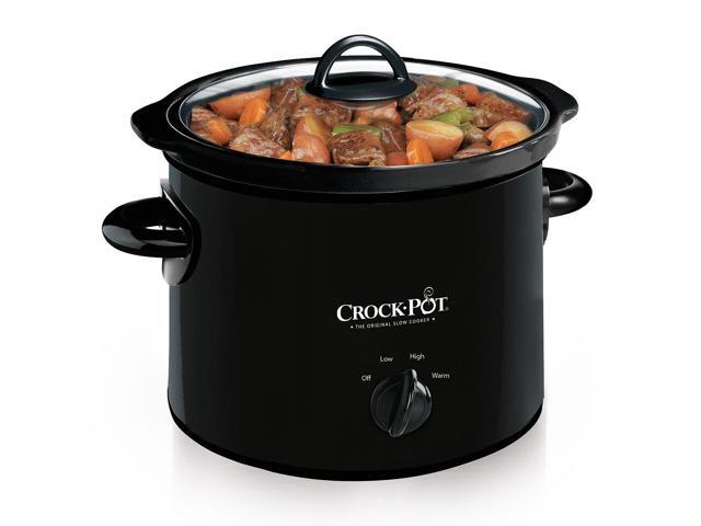 Crock-Pot 3-Quart Manual Slow Cooker, Black SCR300-B - Newegg.com