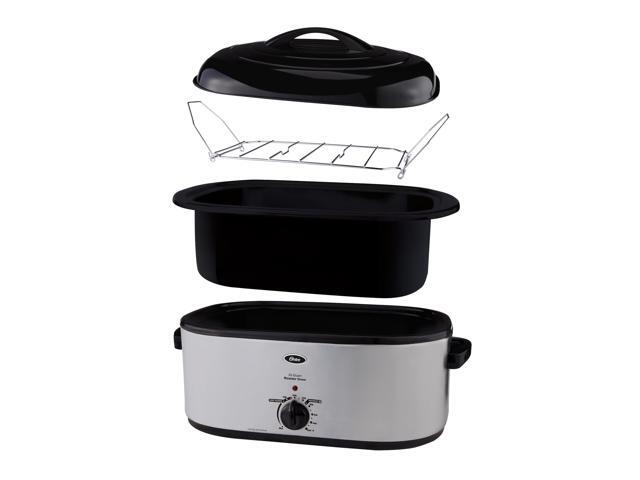 Oster 22-Quart Roaster Oven with Self-Basting Lid and Defrost Setting ...