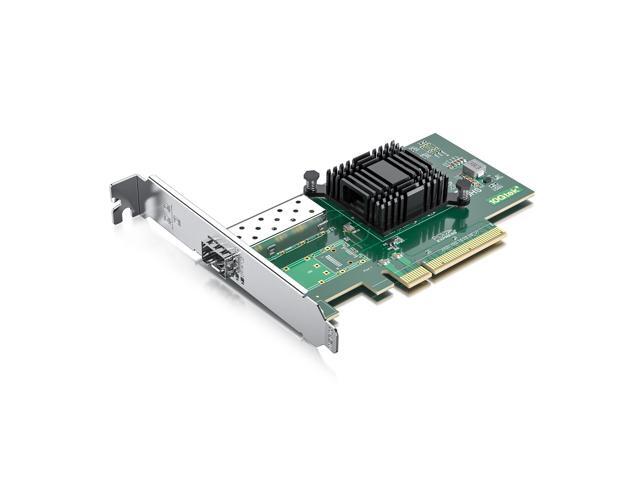 10Gb PCI-E NIC Network Card, Single SFP+ Port, with Intel 82599EN ...