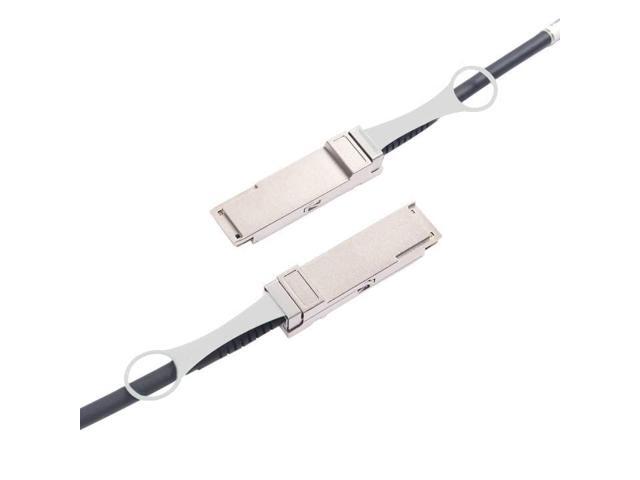 40G QSFP+ DAC Cable - 40GBASE-CR4 Passive Direct Attach Copper Twinax QSFP Cable for Dell ...