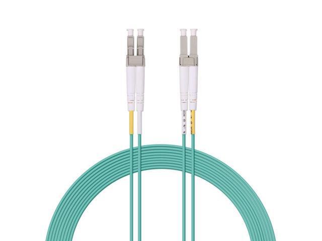 10Gtek 30M(98.4ft) Fiber Optic Cable LC-LC OM3 Duplex Multimode 10G ...