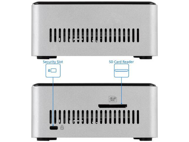 Intel NUC6i5SYH Mini PC, Intel Core i5-6260U Upto 2.9GHz, 8GB RAM, 2TB ...