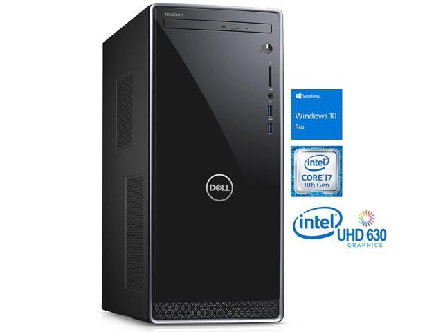 Refurbished: Dell Inspiron 3670 Desktop, Intel 6-Core i7-8700 Upto 4 ...