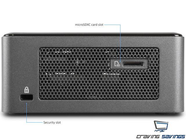 Intel NUC8i5BEH Mini PC/HTPC, Intel Core i5-8259U Up to 3.8GHz, 16GB ...