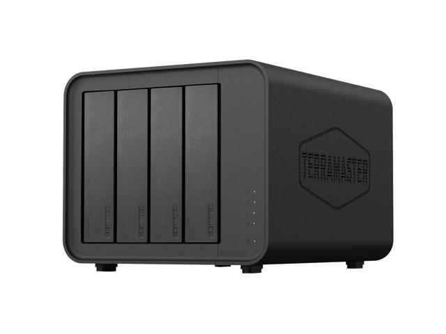 TERRAMASTER F4-212 4 Bay NAS DiskStation - Quad Core CPU, DDR4 RAM ...