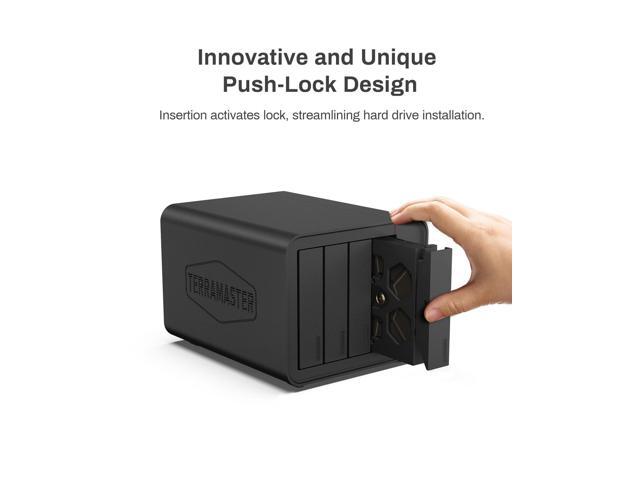 TERRAMASTER D4-320 External Hard Drive Enclosure - 4bay USB 3.2 Gen2 ...