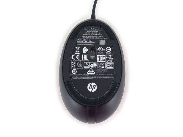 Refurbished: HP 320M Halley USB Optical Mouse Scroll Black DIB L96910 ...