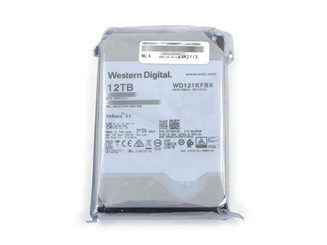 Refurbished: Western Digital NASware 3.0 12TB WD121KFBX-68EF5N0 NX ...