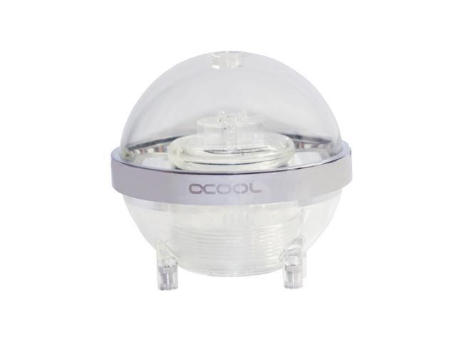 Alphacool Eisball Reservoir and D5 Pump Top, Digital RGB, Plexi ...