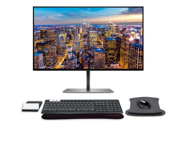 HP Z27u G3 27 Inch 2K QHD Multi-Device Monitor Bundle with USB-C, K375s ...