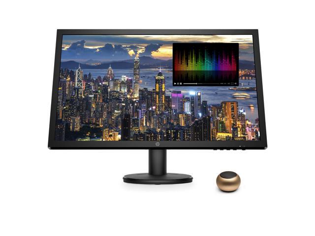 HP V24 FHD 1920x1080 Monitor Bundle with HDMI, FreeSync, Low Blue Light ...