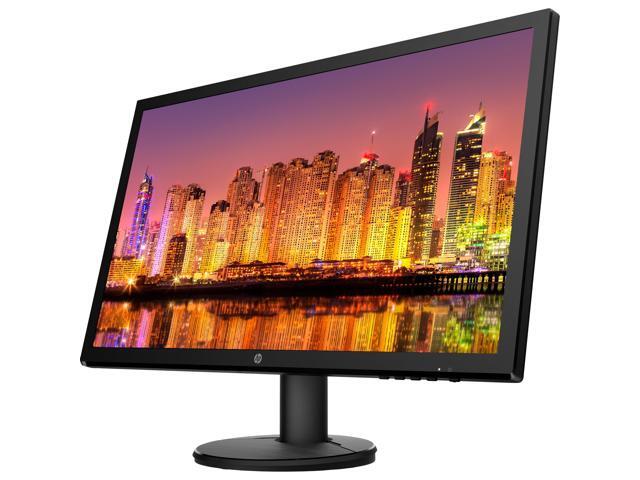 HP V24 24 inch TN Full HD 1920 x 1080 LED Backlit LCD Monitor 2-Pack ...