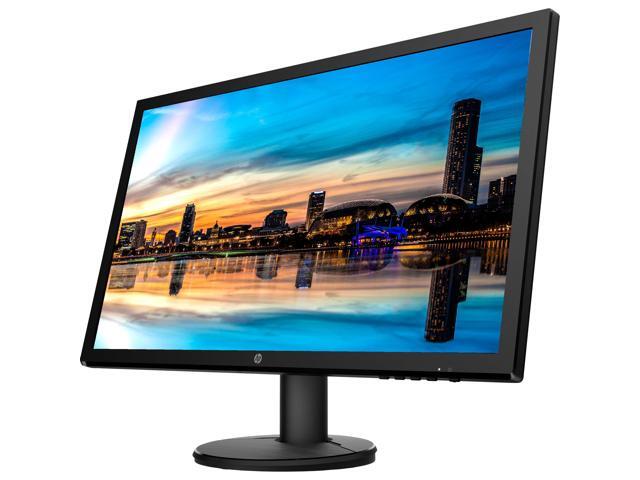 HP V24 24 inch TN Full HD 1920 x 1080 LED Backlit LCD Monitor 2-Pack ...
