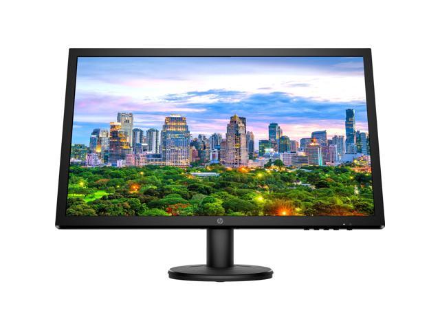 HP V24 24 inch TN Full HD 1920 x 1080 LED Backlit LCD Monitor 2-Pack ...