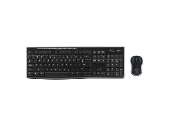 Logitech MK270 Wireless Keyboard & Mouse Combo Travel Home Office ...