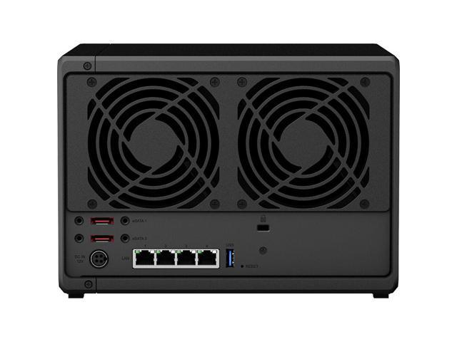 Synology DiskStation DS1520+ NAS Server with Celeron 2.0GHz CPU, 8GB ...