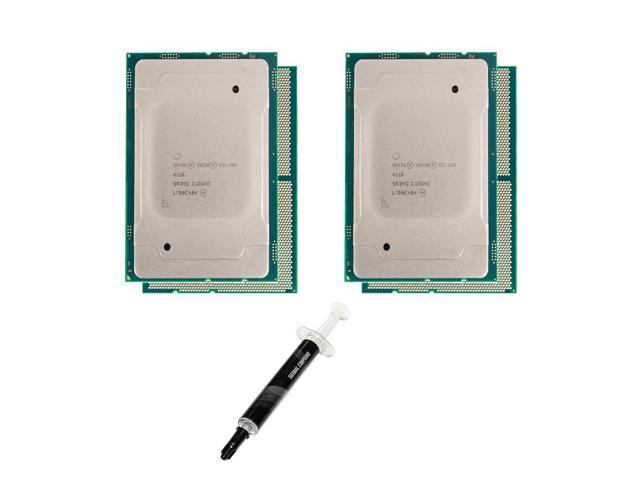 Matched Pack of 2 Intel Xeon Silver 4116 Processor 12-Core, 2.10 GHz ...