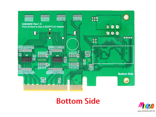 PCIe x8 Gen4 with ReDriver to Gen-Z 2C (EDSFF) AIC - Newegg.com