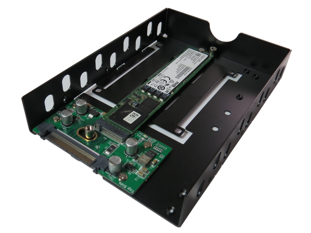 Innocard Internal 3.5" drive tray for M.2 nvme SSD /22x80mm, 22x110mm ...
