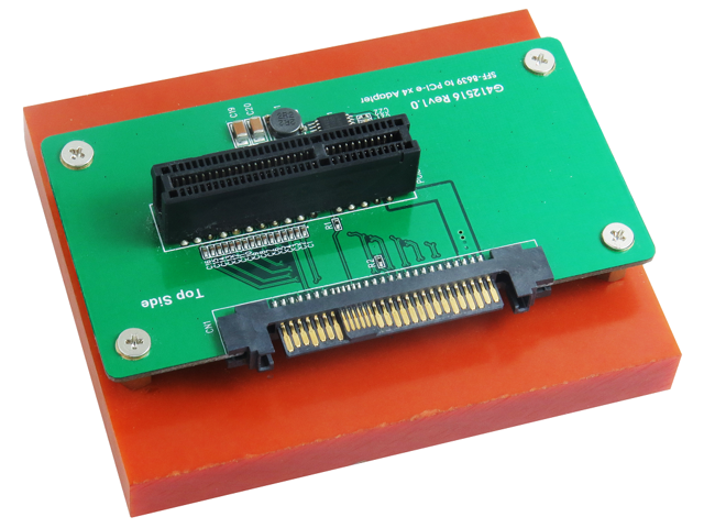 Innocard U.2 (SFF-8639) to PCIe x4 slot Adapter with Oculink (SFF-8611 ...