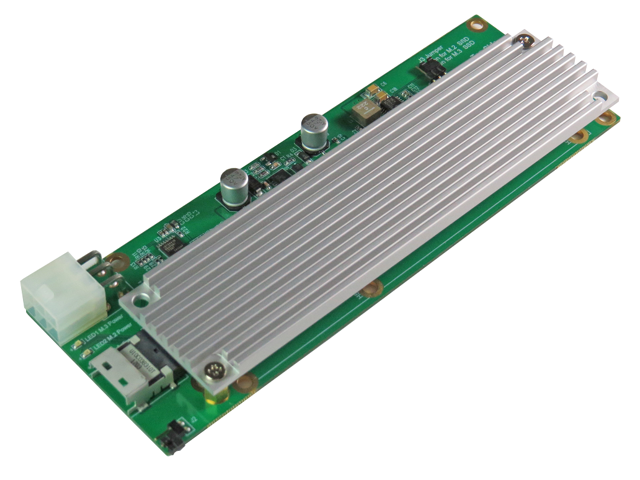 Innocard Slimline SAS (SFF-8654) to M.2 NVMe SSD Adapter with Slimline ...