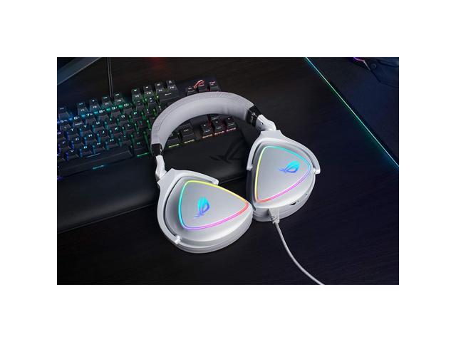 ASUS RGB Gaming Headset ROG Delta | Hi-Res ESS Quad-DAC, Circular RBG ...