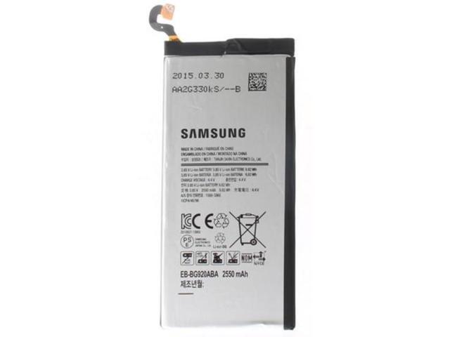 Samsung Galaxy S6 SM-G920 EB-BG920ABA Original Genuine Battery - Newegg.com