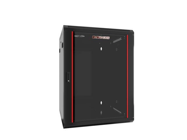 15U Wall Mount Server Rack Computer Cabinet Locking Network Enclosure ...