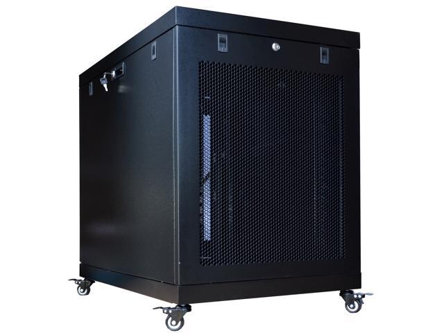18U Server Rack Cabinet Enclosure Premium Series Sysracks 24" Depth ...