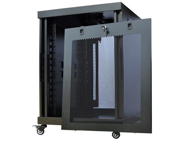 18U Server Rack Cabinet Enclosure Premium Series Sysracks 24" Depth ...