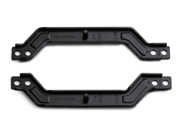 Noctua NM-AMB15 chromax.black, Offset AMD AM5 Mounting Bars for Improved Cooling Performance ...