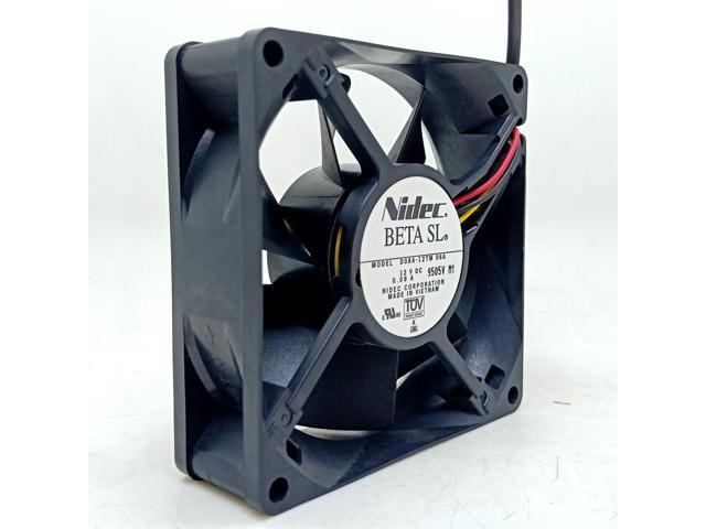 Dual Ball 80mm cooling fan D08A-12TM 06A DC 12V 0.08A 8CM 80*80*25 mm ...