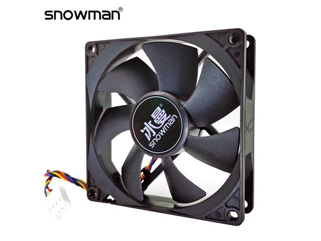 90mm 4 Pin PWM Fan 92mm Computer Case Fan Silent 9CM CPU Cooling Fan ...