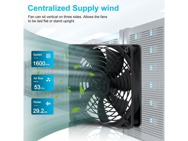 NEW 120mm DC 5V USB Fan Mining Computer Chassis Workstation Radiator ...