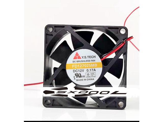 NEW Y.S FD127025MB DC 12V 0.17A 7025 7cm Chassis Cooling Fan 2-wire - Newegg.com