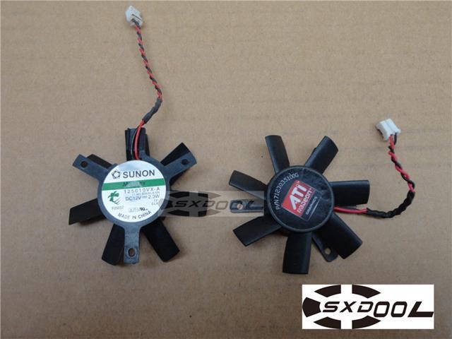 SUNON 125010VX-A 11.MS.B2484.GN DC 12V 2.3W Server Round Fan , graphics ...