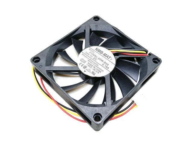 80mm DC 24V Slim 15mm Cooling Fan 8cm NMB 3106KL-05W-B59 0.16A 80X80X ...