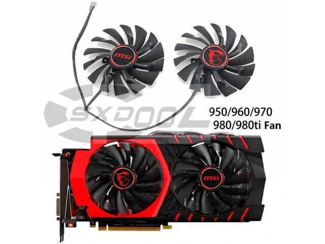 New For MSI GTX980 GAMING 2G 4G 6G/GTX 950 960 980TI /GTX 970 Gold ...