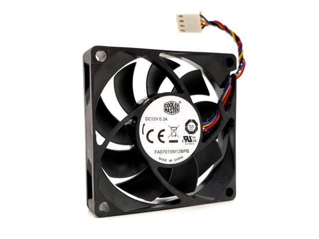 70mm 7cm Cpu PWM Mute Cooling Fan, FA07015M12BPB 7015 70X70X15mm DC 12V ...