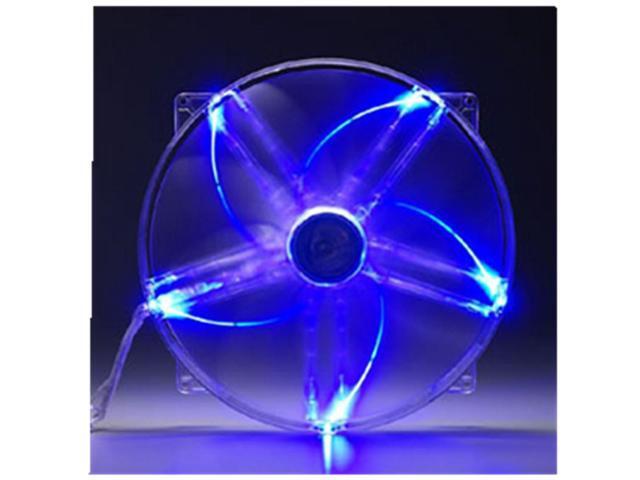 220mm case fan 22030 size 22cm large air volume mute blue light case ...