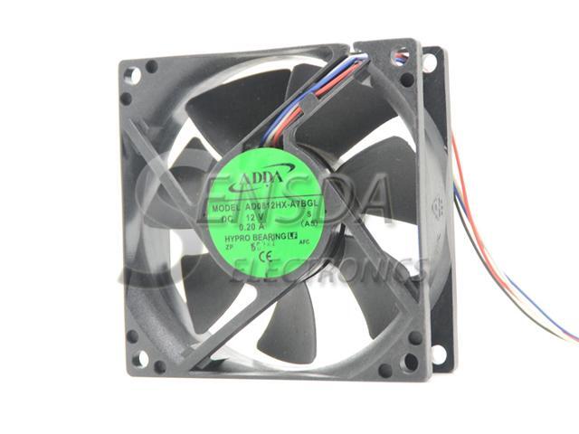 ADDA AD0812HX-A7BGL DC 12V 0.20A Cooling Fan pwm 80x80x25mm 8cm 80mm ...
